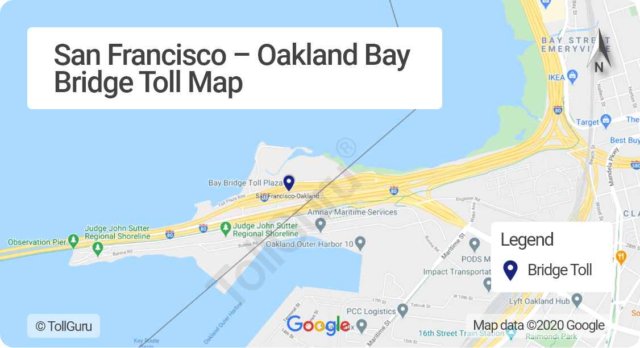 san francisco toll roads map